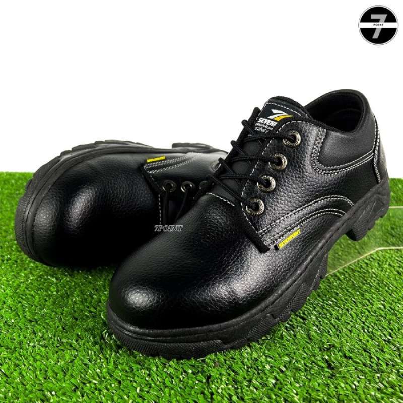 Promo Sepatu Safety Pria Sevenpoint Septi Ujung Besi Sefty Shoes Diskon ...