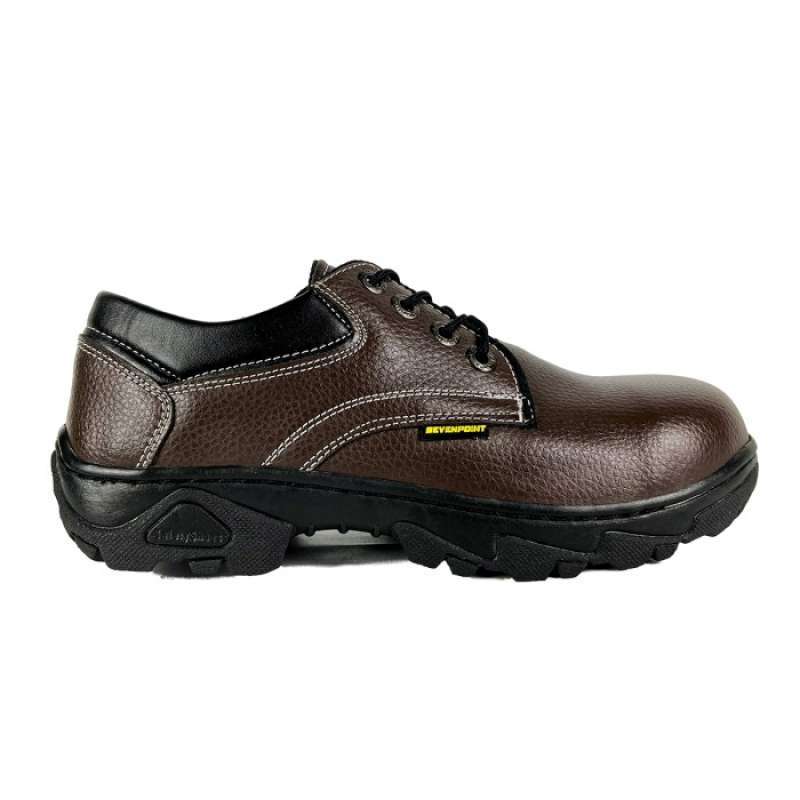 Promo Sepatu Safety Pria Sevenpoint Septi Ujung Besi Sefty Shoes Diskon ...