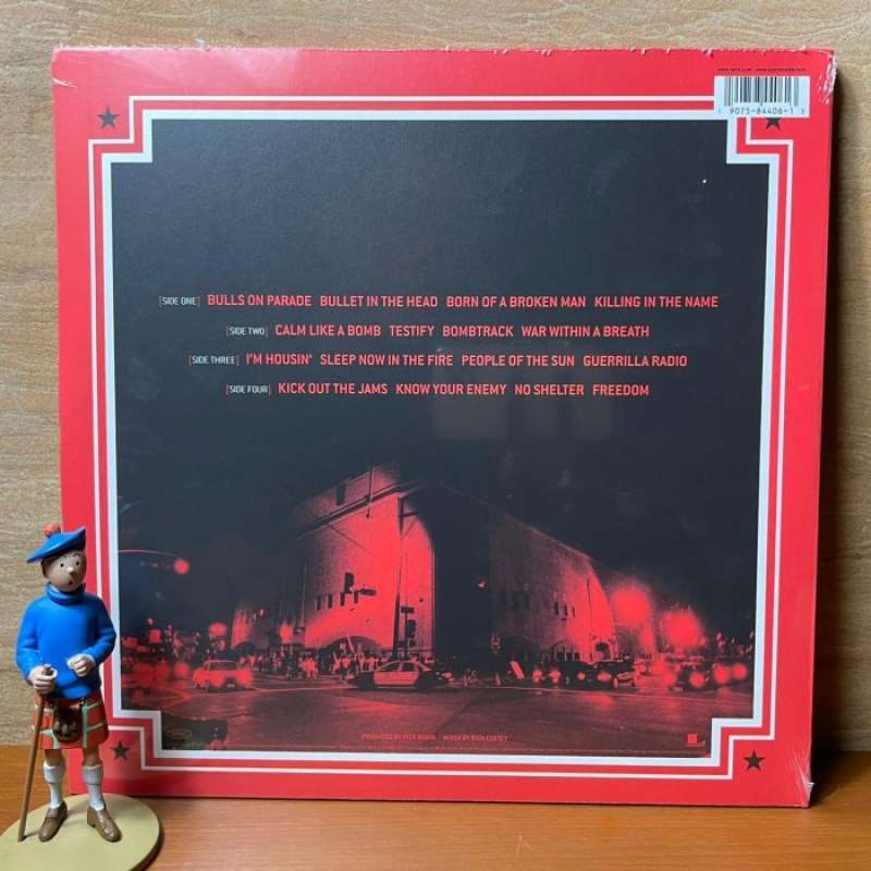 Promo Vinyl Rage Against The Machine - Live At The Grand Olympic ...