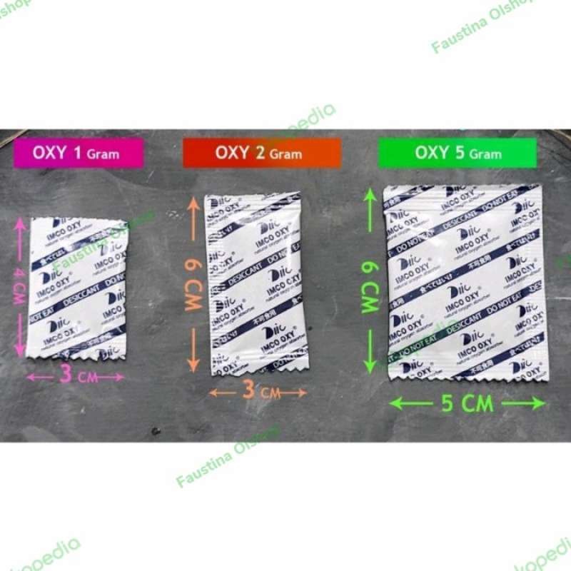 Jual Silica Gel Oxyfree Food Grade 1 Kg (kemasan 1 Gr & 2 Gr) - 5 Gr Di ...