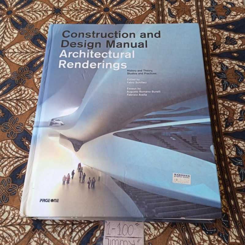 Jual Buku Construction And Design Manual Architectural Renderings Di ...
