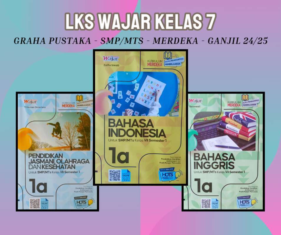 Jual Buku Lks Wajar Graha Pustaka Smp/mts Kelas 7 Merdeka Ganjil 2024/2025 - Original - B ...