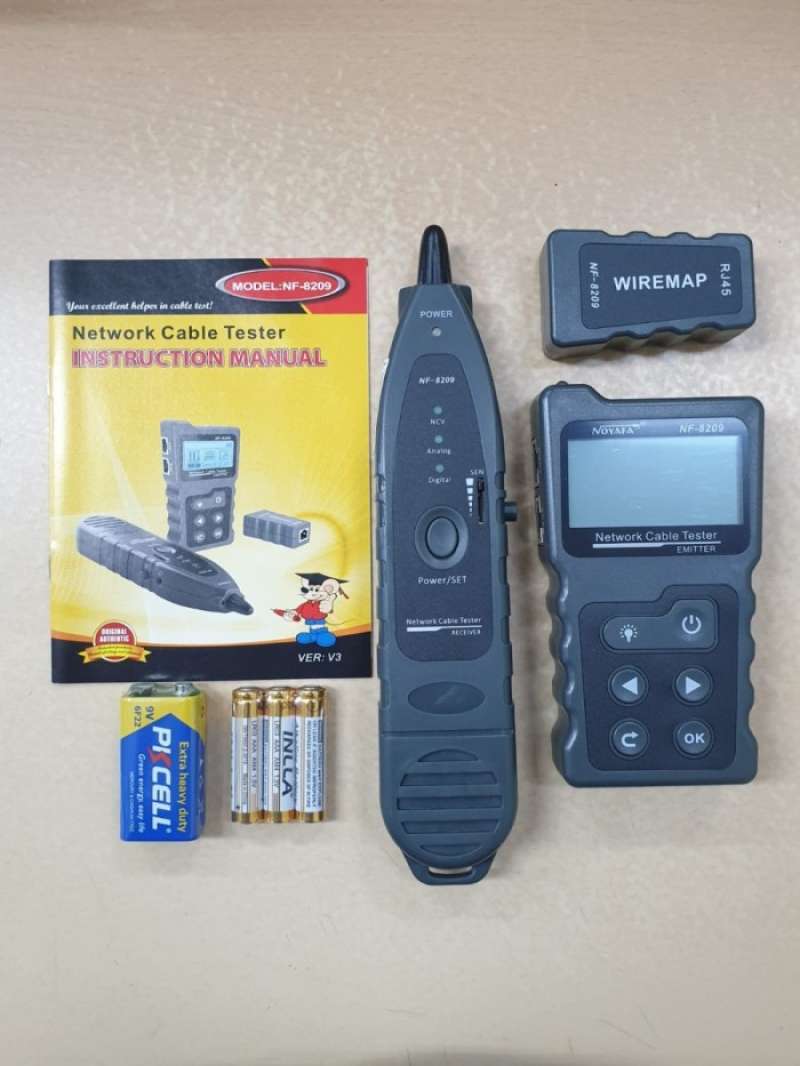 Promo Network Cable Tester Noyafa Nf-8209 Diskon 23% Di Seller ...