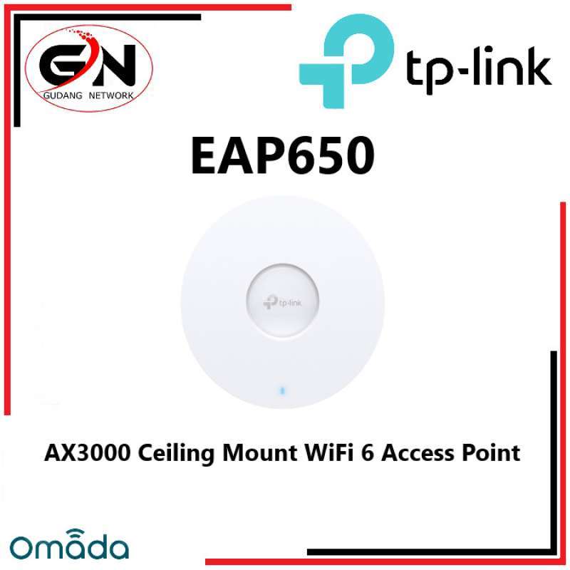 Promo Eap650 Ax3000 Ceiling Mount Wifi 6 Access Point Diskon 23% Di ...
