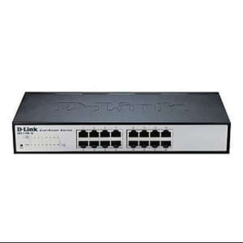 Promo Switch Hub Dlink 16 Port Des-1100-16 Fast Ethernet Smart Managed ...