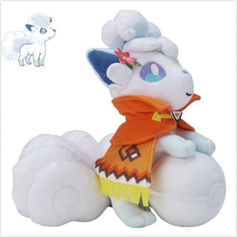 Promo Pokemon Plush Sapporo Snow Festival Alola Vulpix Doll Boneka ...