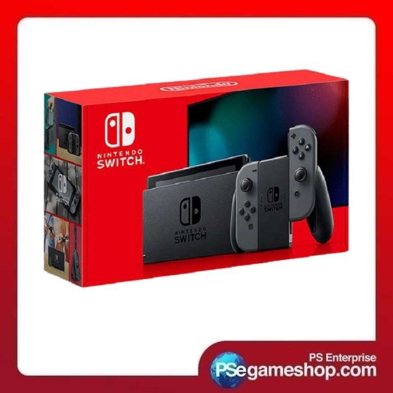 Promo Nintendo Switch V2 Grey New Version Diskon 1% Di Seller ...