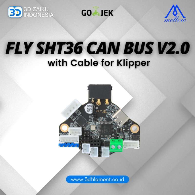 Promo Mellow Fly Sht36 V2.0 Can Bus Board With Cable For Klipper Diskon ...