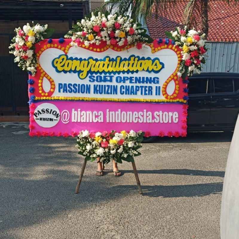 Promo Karangan Bunga Papan Pembukaan / Opening / Pernikahan Bisa Req ...