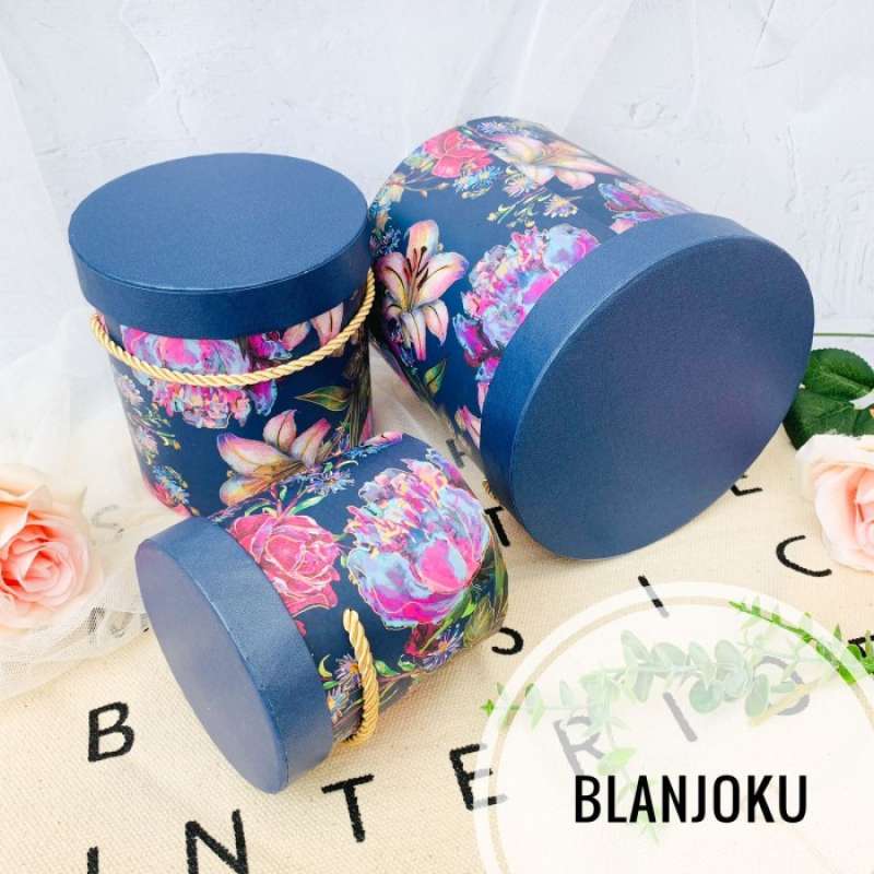 Promo Gift Box Flower Kotak Kado Lucu Box Bunga Bloom 1 Set Isi 3 ...
