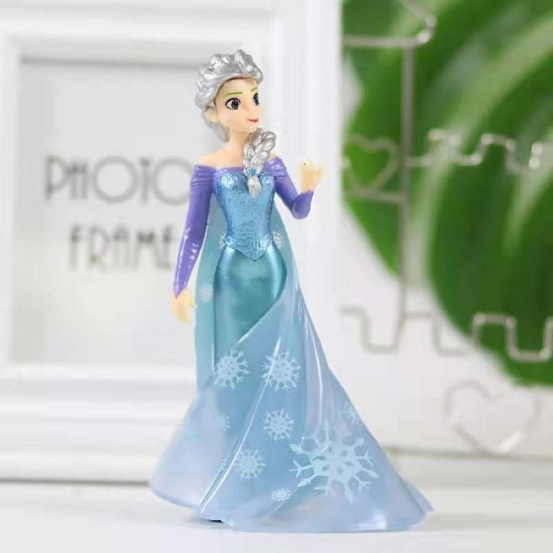 Promo Cake Topper Elsa Frozen Disney Hiasan Cake Figure Elsa Frozen ...