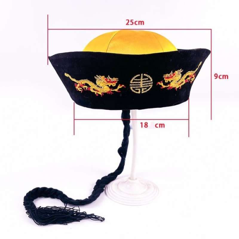 Promo Topi Kaisar Topi Imlek Topi Fashion Show Cosplay Diskon 23% Di ...