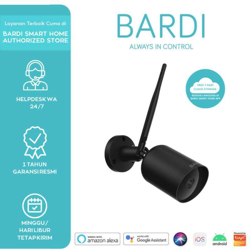 Jual Bardi Ip Cam Outdoor Stc Static Cctv Kamera Pengawas For Smart ...