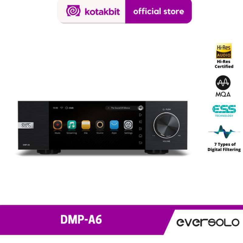 Jual Eversolo Dmp A6 Dual Es9038q2m Dac Digital Music Streamer Di ...