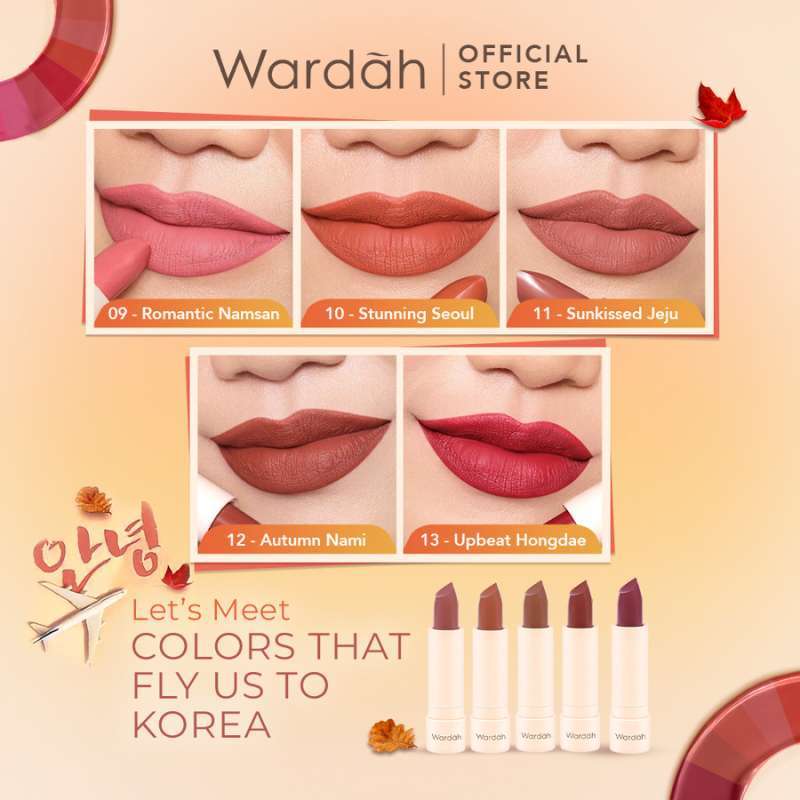 Promo Wardah Colorfit Ultralight Matte Lipstick (korean Limited Edition ...