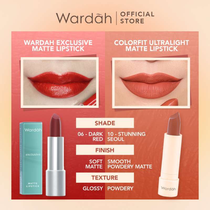 Promo Wardah Colorfit Ultralight Matte Lipstick (korean Limited Edition ...