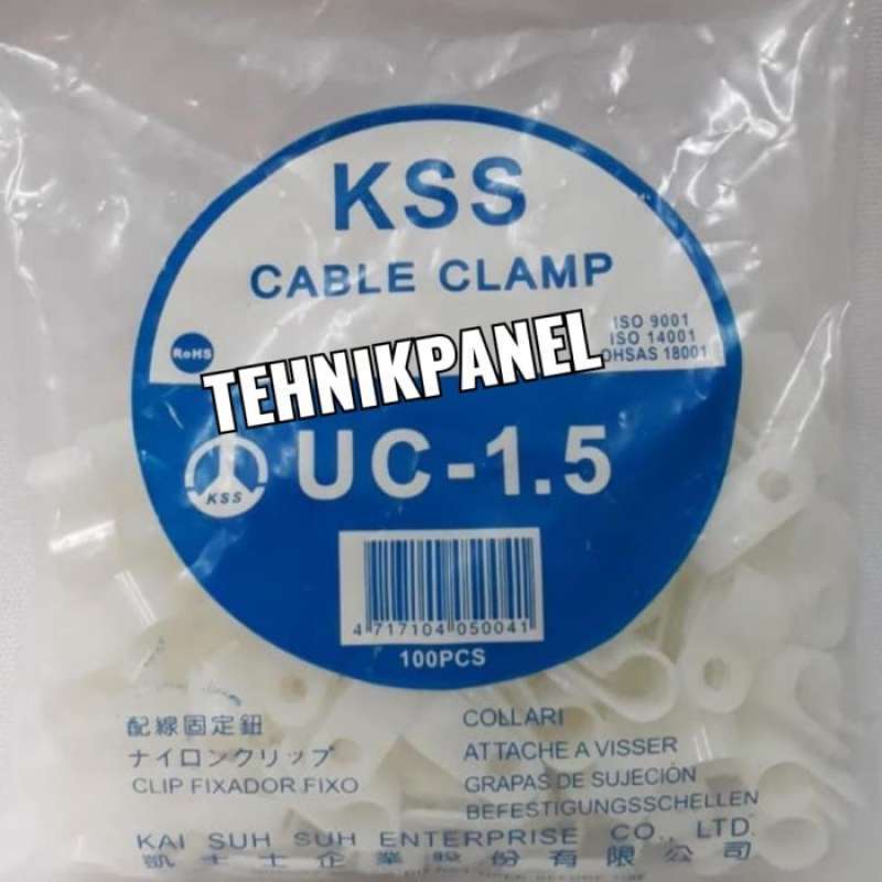 Promo Cable Clamp Kss Uc-1.5 Diskon 23% Di Seller Cetata Store ...