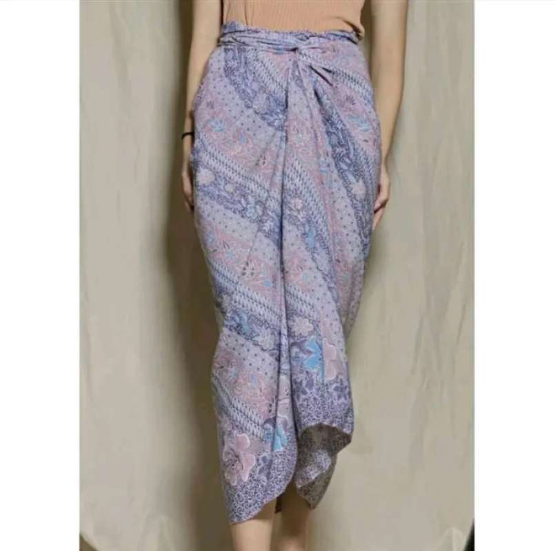 Jual Rok Lilit Batik Modern Bawahan Kebaya Wisuda Outfit Kekinian Di ...