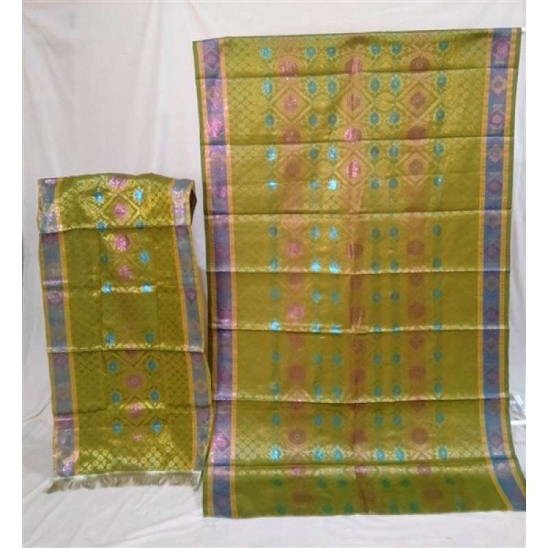 Jual Songket Pash - Songket Palembang Atbm Set Motif Lepus Pancawarna Berbagai Macam Warna ...
