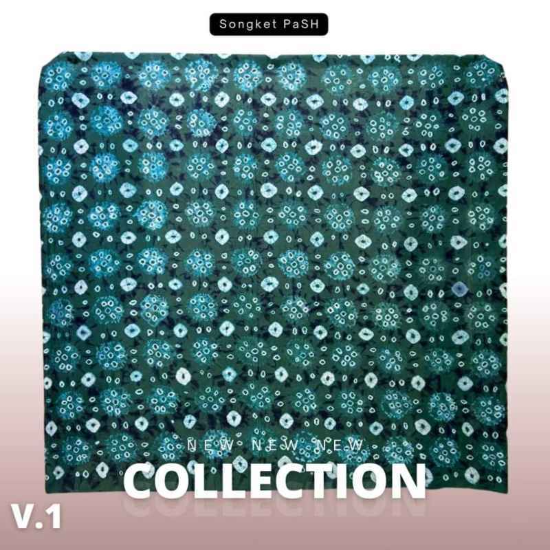 Jual Songket Pash - Kain Meteran Jumputan Katun Motif Titik 7 & Motif ...