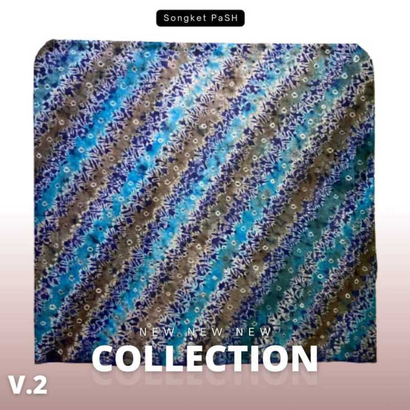 Jual Songket Pash - Kain Meteran Jumputan Katun Motif Titik 7 & Motif ...
