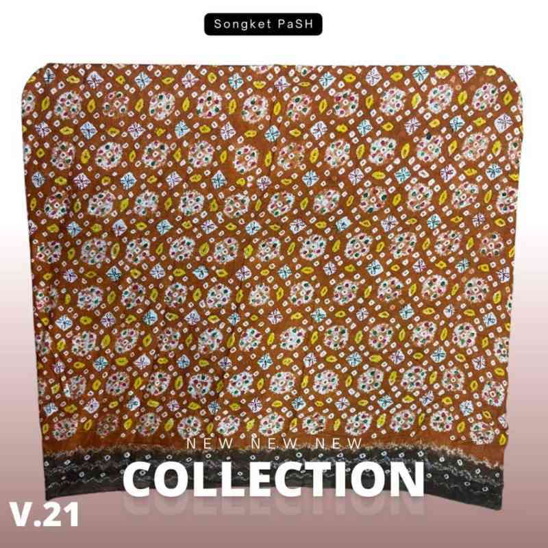 Jual Songket Pash - Kain Meteran Jumputan Katun Motif Titik 7 & Motif ...