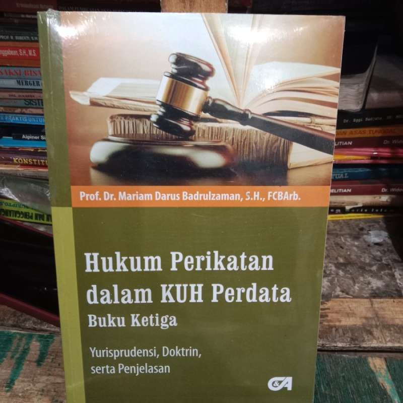 Jual Hukum Perikatan Dalam Kuh Perdata Buku Ketiga Di Seller Noelle - Cengkareng Timur, Kota ...
