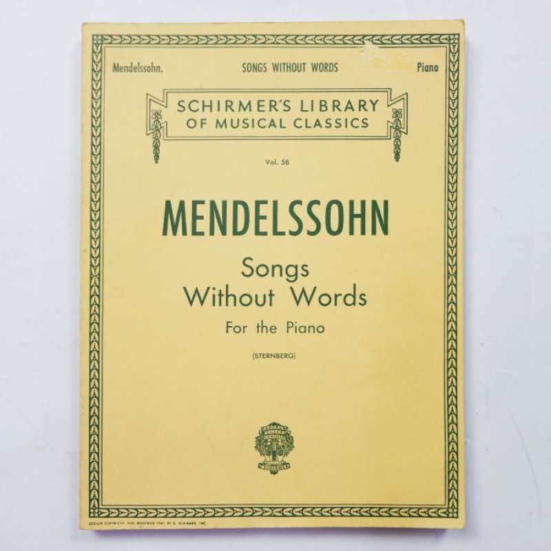 Jual Buku Piano Lagu Klasik Schirmer's Classical Music Sonatina Hanon ...