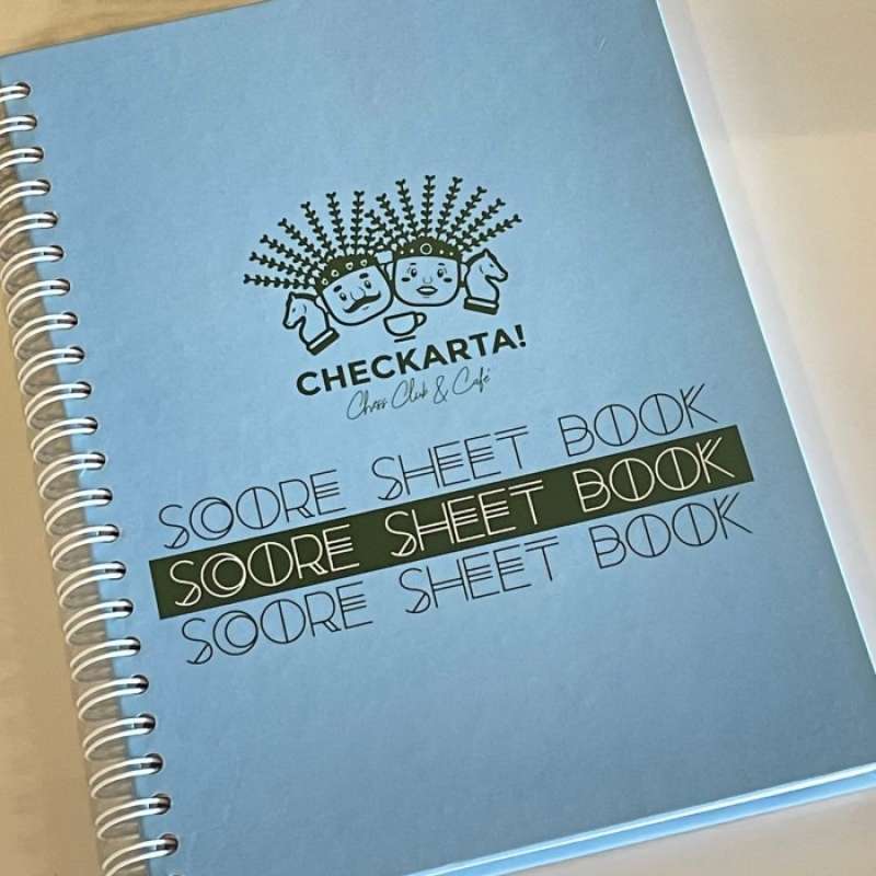 Jual Buku Notasi Catur - Chess Score Sheet Book Di Seller Owl Store ...