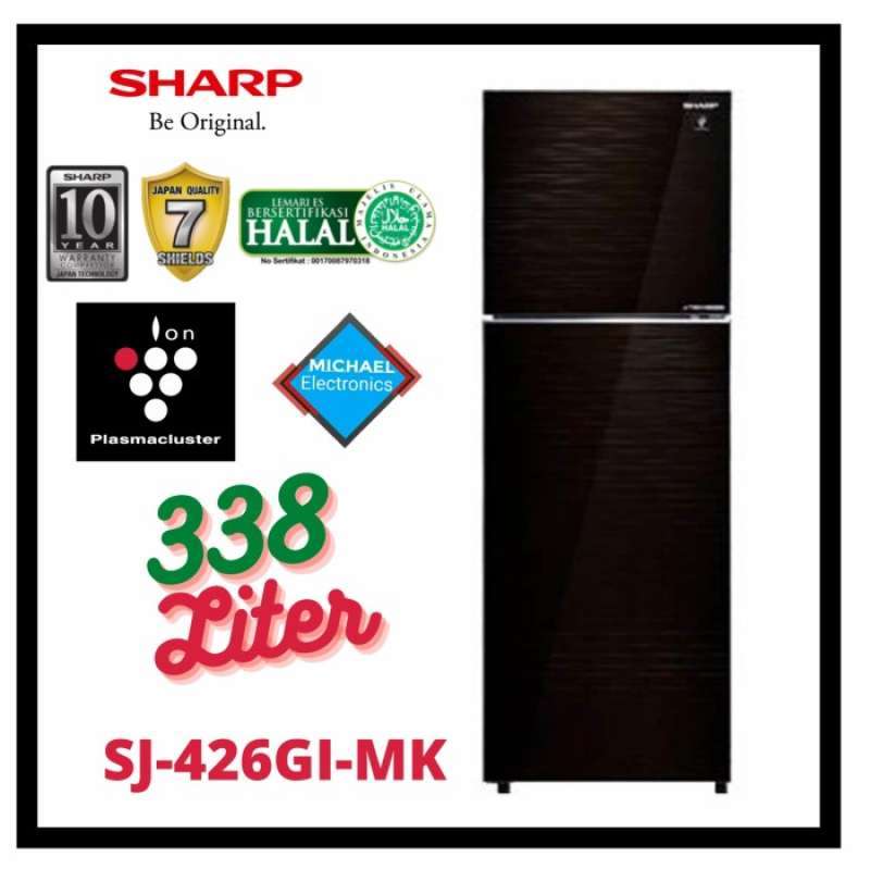 Promo Kulkas Sharp 2 Pintu Sj-426gi-mk (inverter/plasmacluster) Diskon ...