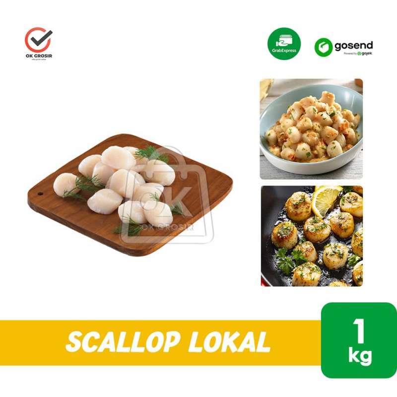 Promo Daging Scallop Lokal Mini 1kg (khusus Instant) Diskon 25% Di ...