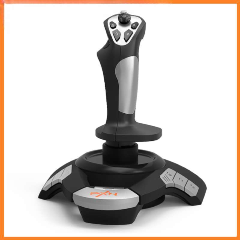 Jual Pxn F16 Wired Flight Stick Joystick Simulator Controller Vibration ...