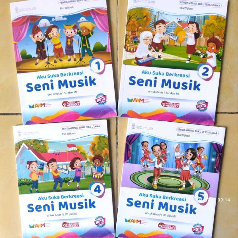 Jual Buku Sekolah Seni Musik Sd/mi Kelas 1,2, 4 5 Ksp Kurikulum Merdeka - Kelas 4 Di Seller ...