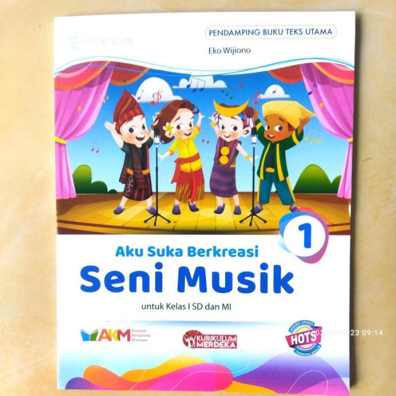 Jual Buku Sekolah Seni Musik Sd/mi Kelas 1,2, 4 5 Ksp Kurikulum Merdeka - Kelas 4 Di Seller ...