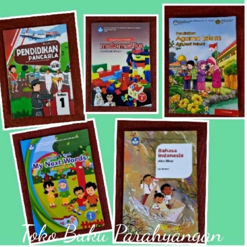 Jual Paket Buku Kumer Sd Kelas 1 Edisi Ppkn Isi 5 Buku Kurikulum ...