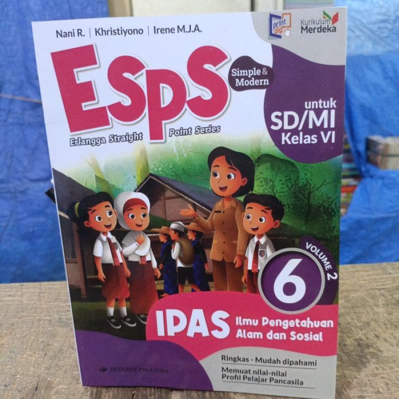 Jual Esps Ipas Volume 2 Untuk Sd / Mi Kelas 6 Kurikulum Merdeka ...