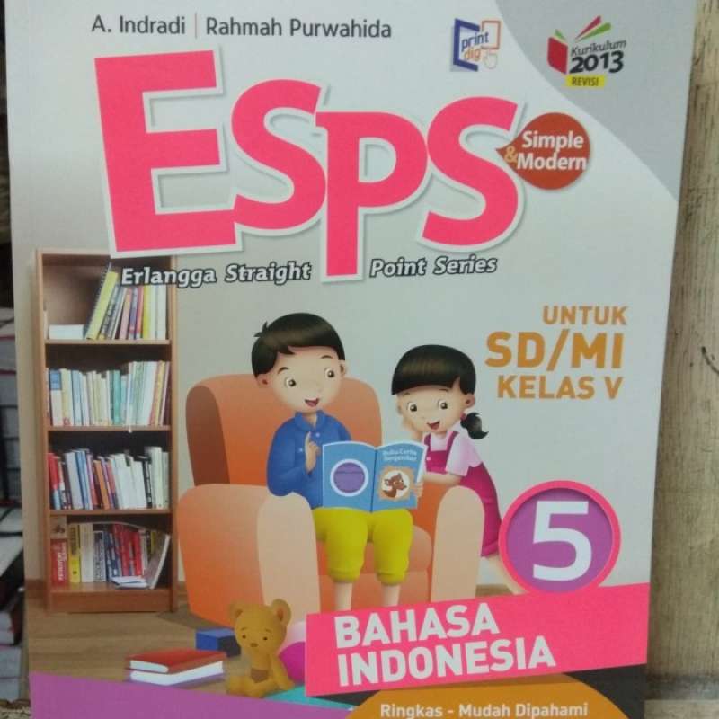 Jual Esps Bahasa Indonesia Kelas 5 Kurikulum 2013 Revisi Erlangga Di Seller Noelle - Cengkareng ...