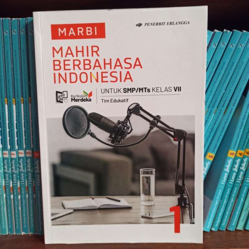 Jual Marbi Mahir Berbahasa Indonesia 1 7 Vii Smp Erlangga Kurikulum ...