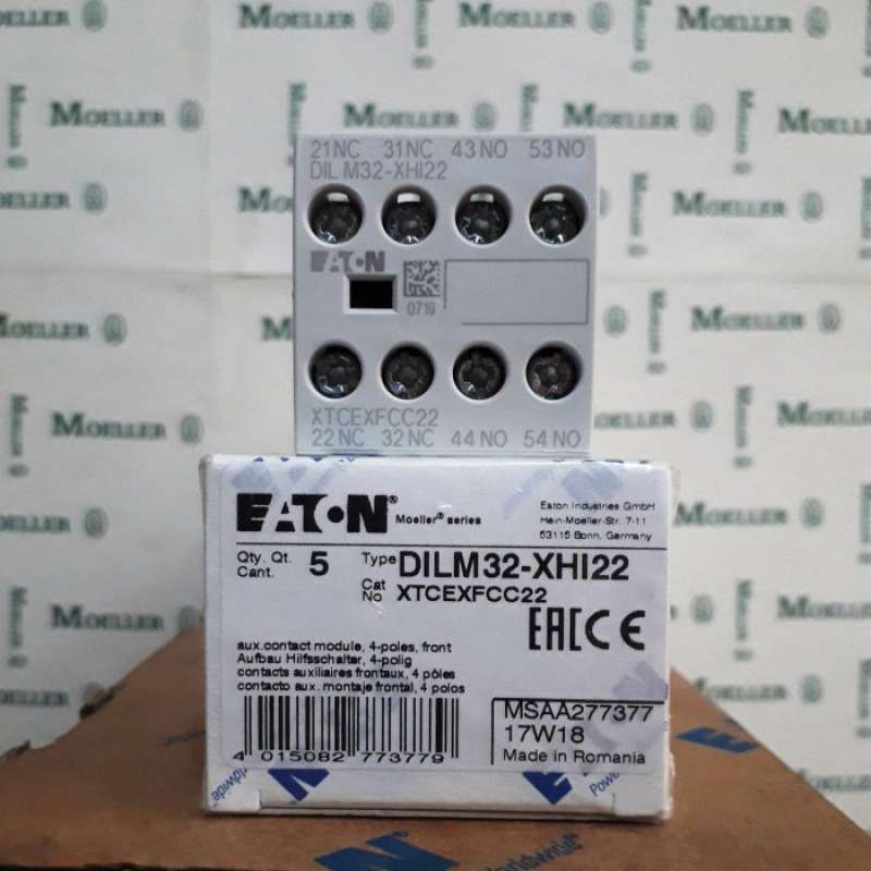 Promo Dilm32-xhi22 Aux Contact Eaton Moeller Diskon 23% Di Seller Indah ...
