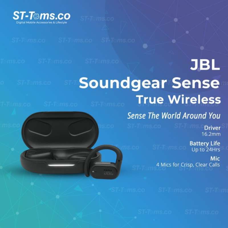 Promo Jbl Soundgear Sense Tws Open-ear Air Conduction For Sport With ...