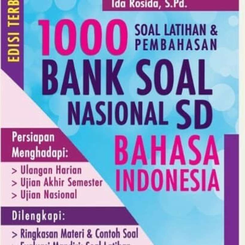 Jual Buku 1000 Bank Soal Nasional Sd Bahasa Indonesia Kelas 4 5 6 Di Seller Noelle - Cengkareng ...