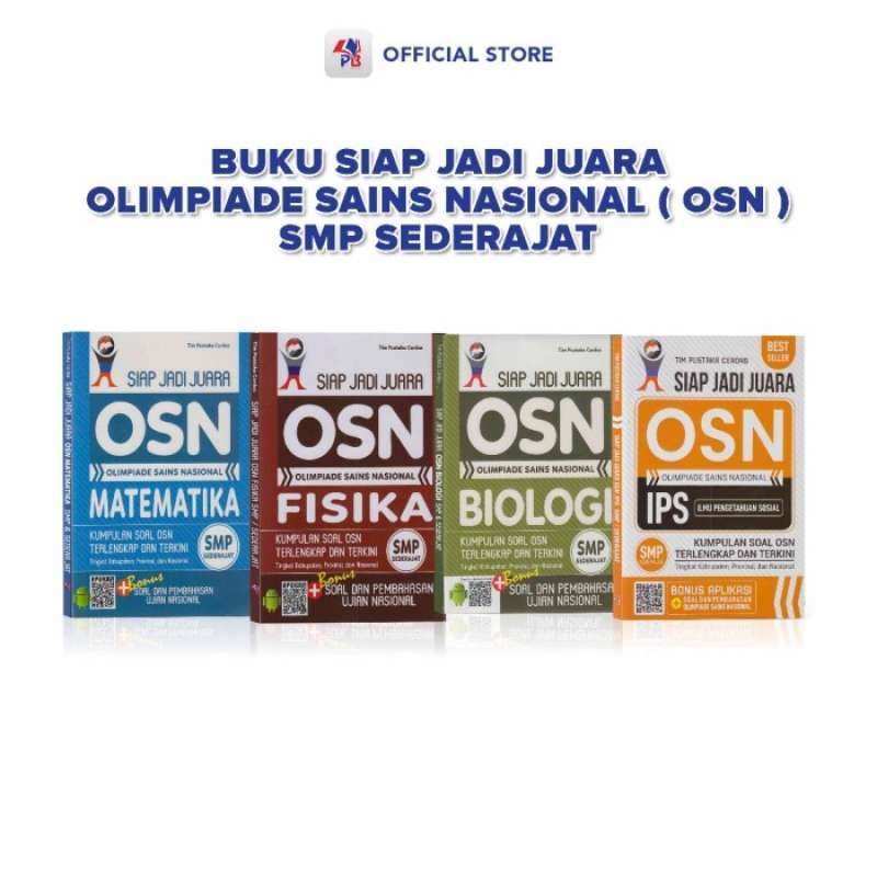 Jual Buku Olimpiade Sains Nasional ( Osn ) Untuk Smp : Matematika / Fisika Di Seller Sangninja ...