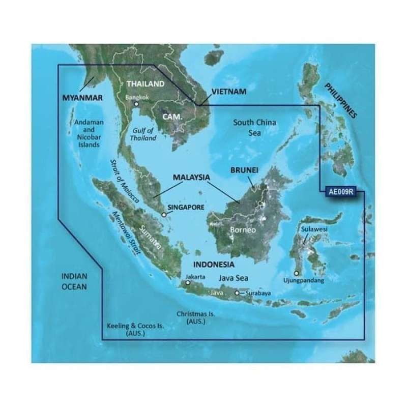 Jual Peta Map Bluechart G2 Vision (peta Barat) Di Seller Hachi ...