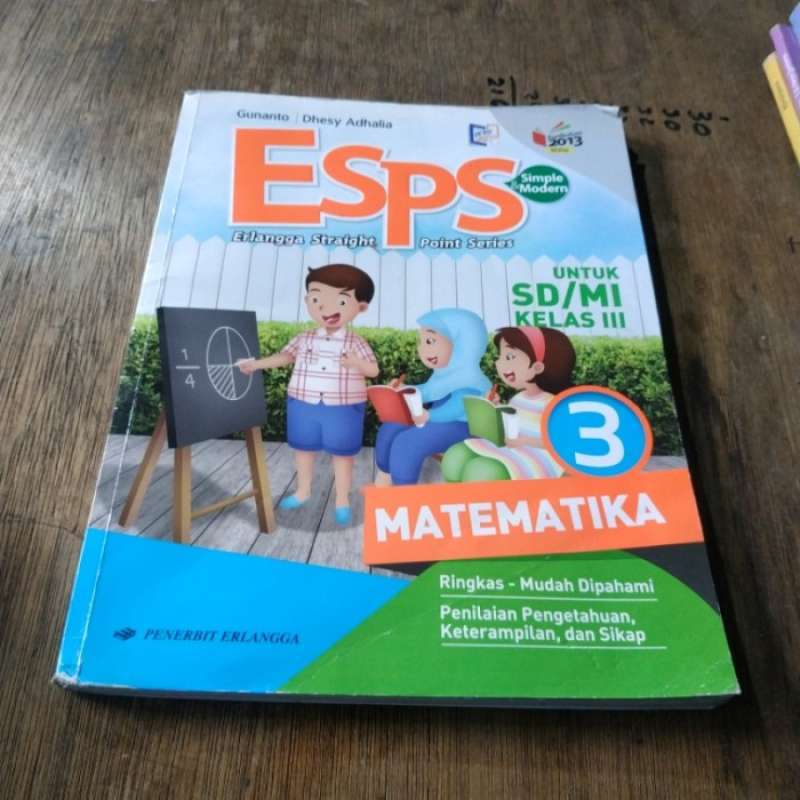 Jual Esps. Matematika. Kelas 3 Sd. Erlangga. Revisi Di Seller Hachi - Cengkareng Timur, Kota ...