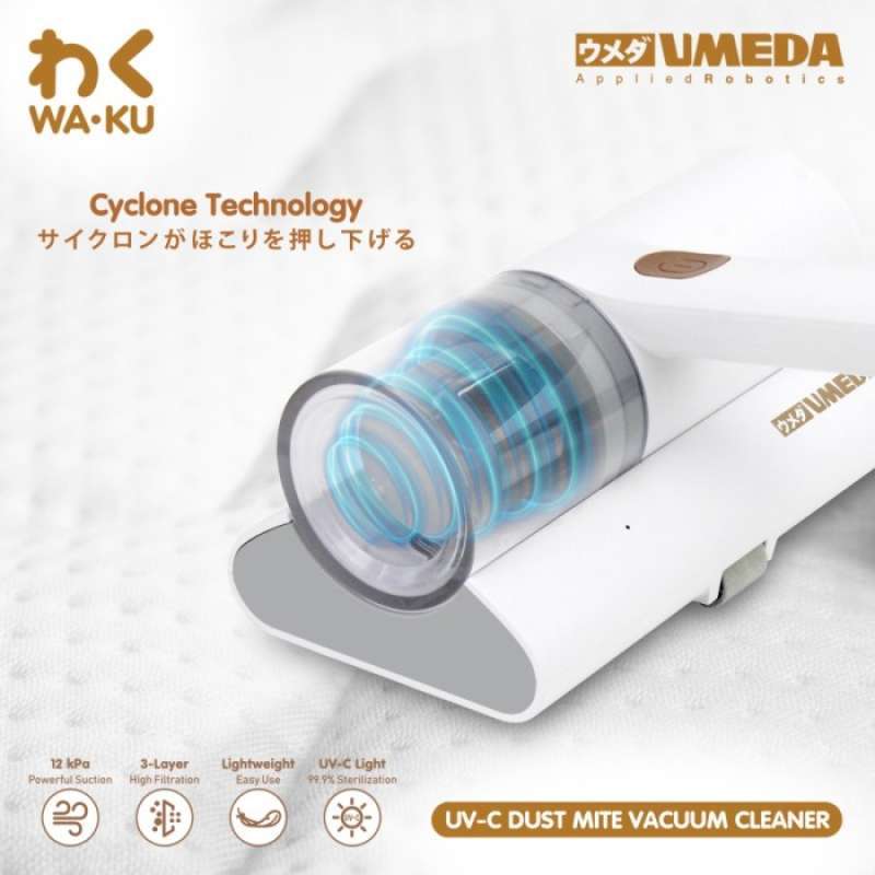 Promo Umeda Waku Uv-c Dustmite Vacuum Cleaner Diskon 9% Di Seller ...