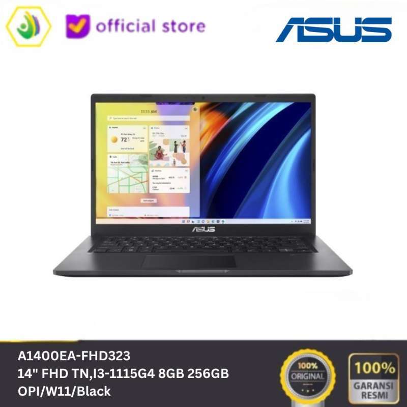 Jual Asus Vivobook 14'' A1400ea-fhd323 Core I3-1115g4 8gb 256gb W11+ohs ...