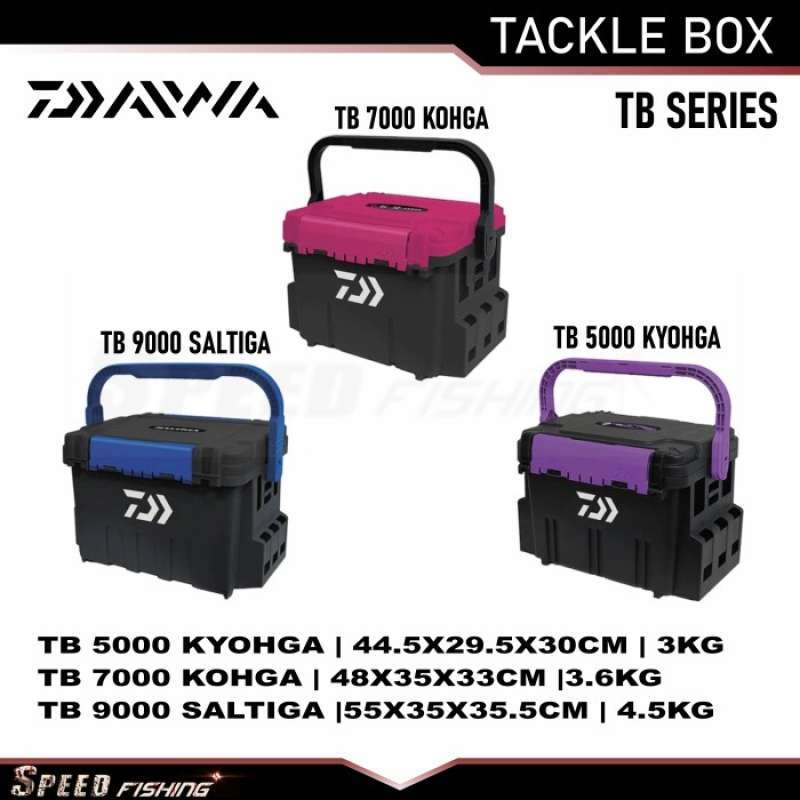 Jual Tackle Box Daiwa Tb5000 Tb7000 Tb9000 Box Pancing - Tb5000 Di ...