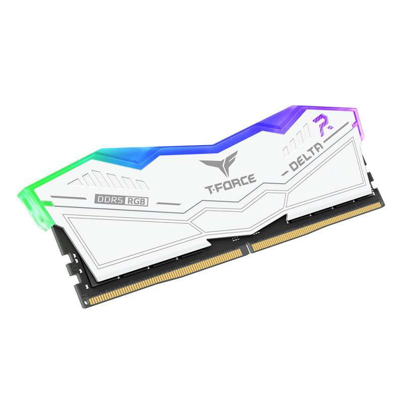 Promo Teamgroup Memory T-force Ddr5 Delta Rgb 2x32gb Pc 5200mhz - White ...