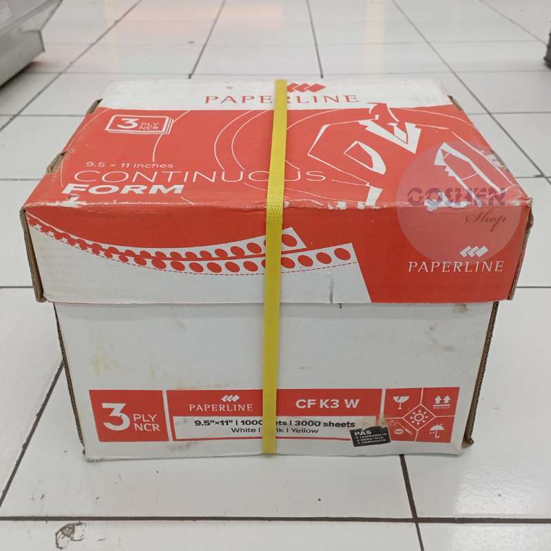 Jual Kertas Continuous Form 3 Ply Paperline 🏷️ Original Terbaru ...