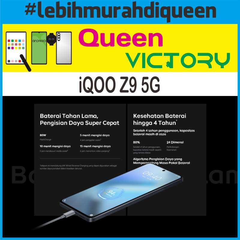 Jual Iqoo Z9 5g 12/256 Garansi Resmi Indonesia Di Seller Queen Official Store - Gudang - Kota ...